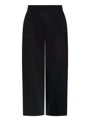 Alexander Wang Elastic-waist Trousers - Black