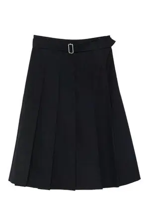 Officine Générale Kendra Midi Skirt - Blue