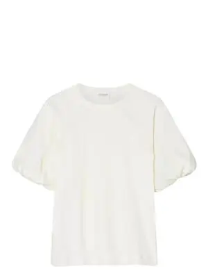 Closed Puff-sleeve T-shirt - Neutrals