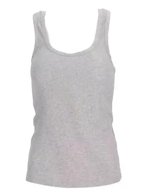 Isabel Marant Ribbed Tank Top Grey