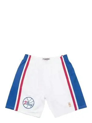 Mitchell & Ness Nba Philadelphia 76ers 1996/97 Swingman Shorts - White