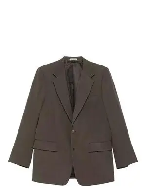 Auralee Wool Blazer - Brown