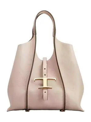 TOD'S Leather Mini Bag - Neutrals