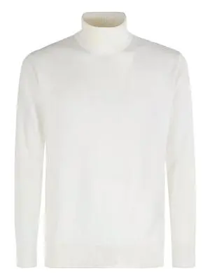 Eleventy Roll-neck Cashmere Sweater - Neutrals