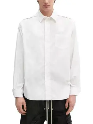 UNDERCOVERISM Panelled Poplin Shirt - White