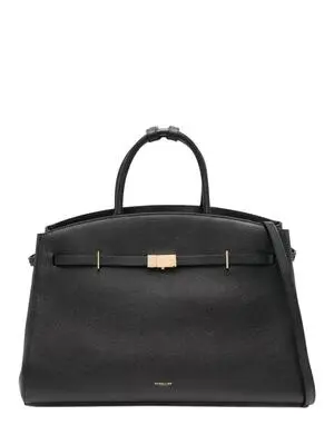 DEMELLIER The Large Hudson Clasp-fastening Tote Bag - Black