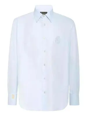 BILLIONAIRE Cotton Shirt - Blue