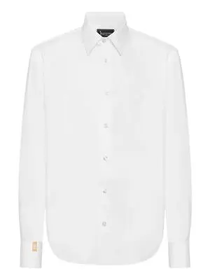 BILLIONAIRE Cotton Shirt - White