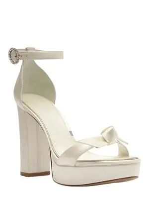 ALEXANDRE BIRMAN Clarita Platform 120 Sandals - Bianco