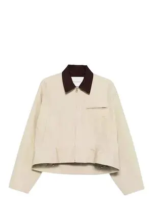 JW Anderson Peplum-hem Jacket - Neutrals