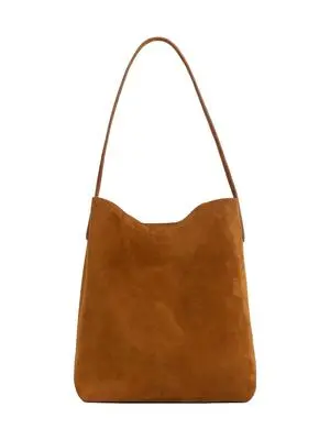 MANSUR GAVRIEL Everyday Cabas Suede Hobo Bag - Saddle