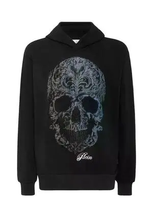 Philipp Plein Skull-motif Hoodie - Black