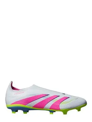 Adidas Predator League Laceless Fg/mg - Cloud White/lucid Pink/lucid Lemon