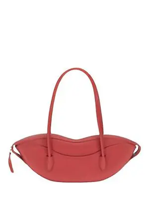 Fiorucci Lip-shaped Top Handle Bag - Red