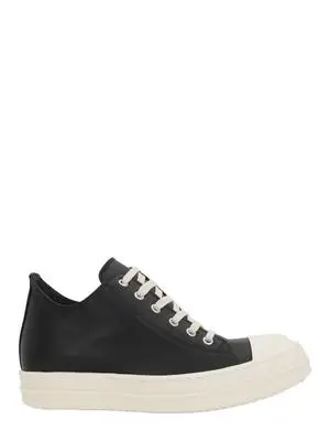Rick Owens Lace-up Sneakers - Black