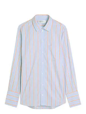 Victoria Beckham Striped Cotton Shirt - Stripe