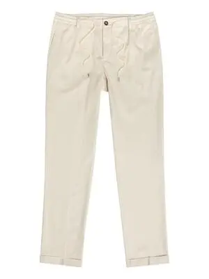 AURELIEN Urban Stretch-cotton Trousers - Beige
