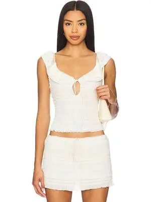 Tularosa Madeleine Top - Cream