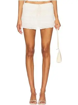 Tularosa Madeleine Mini Skirt - Cream