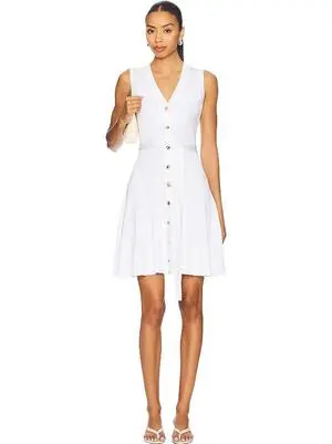 KARINA GRIMALDI Chloe Knit Mini Dress - Off White