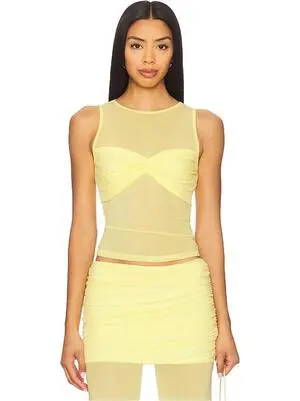 RUNAWAY THE LABEL Meila Top - Lemon