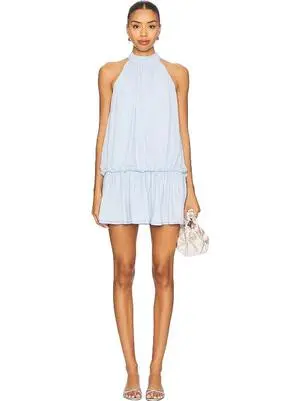 MORE TO COME Kassia Mini Dress - Blue