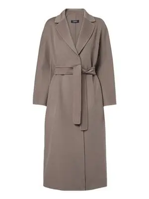 Max Mara Esturia Virgin Wool Coat Grey