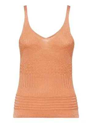 Missoni Lamé Tank Top - Orange