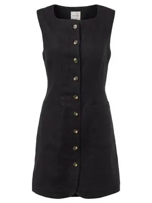 POSSE Posse Emma Linen Mini Dress
