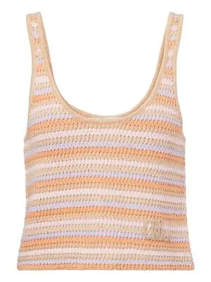CHLOÉ Chloé Knitted Cotton Tank Top