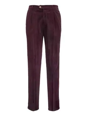 Brunello Cucinelli Corduroy Trousers Purple