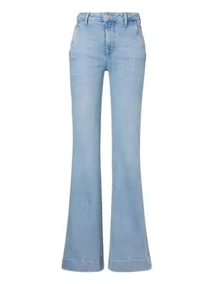 7 For All Mankind Modern Dojo High-rise Bootcut Jeans - Blue