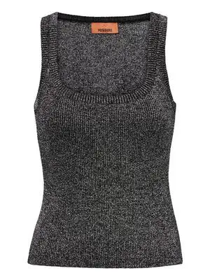 Missoni Lame Tank Top - Silver