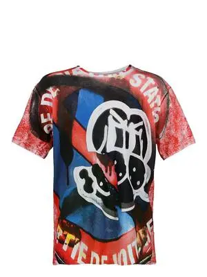 CHITO Graphic-print Short-sleeve T-shirt - Red