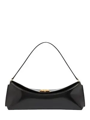 Jacquemus Le Calisso Patent Leather Shoulder Bag - Black