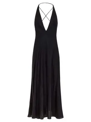 VIX PAULA HERMANNY Marbella Maxi Dress - Black