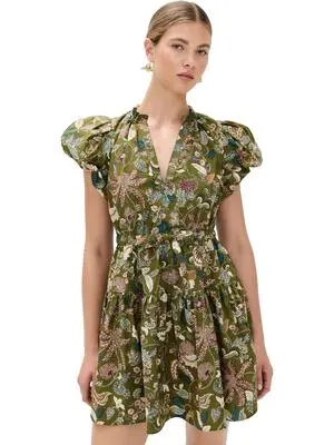 Ulla Johnson Izel Mini Dress - Lichen
