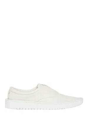 Giorgio Armani Deerskin Slip-on Sneakers - White