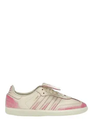 Adidas Samba Lt Distressed Pack Sneakers - Cream White/shock Pink