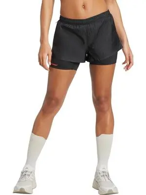 Adidas Adi365 H.koumori Running 2-in-1 Shorts - Black