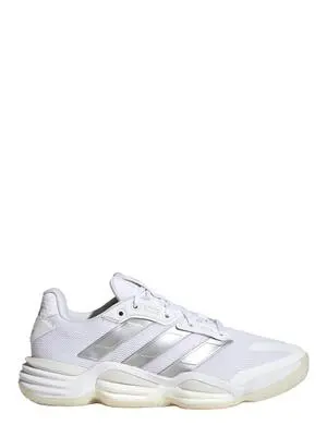 Adidas Stabil 16 Indoor Shoes - Cloud White / Silver Metallic / Grey One