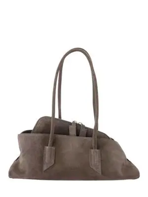 Attico La Passeggiata Small Shoulder Bag Grey