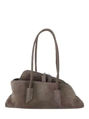 Attico La Passeggiata Small Shoulder Bag Grey