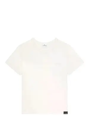 COURREGES Crew-Neck Logo T-Shirt