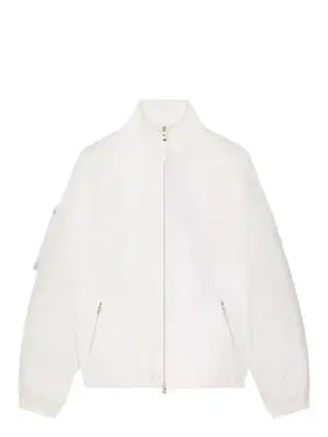 COURREGES Zippered Cropped Jacket - White