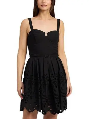 EN SAISON Delilah Mini Dress - Black