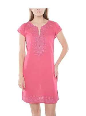 Calypso St. Barth Rowena Dress - Raspberry