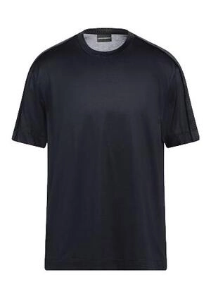 Emporio Armani T-shirt Size Lyocell, Cotton - Blue