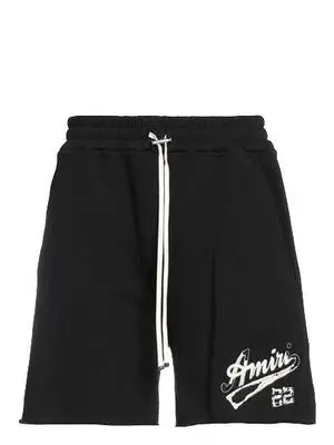 Amiri Cotton Shorts - Black