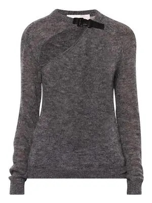 Coperni Buckle Cut-out Sweater - Grey